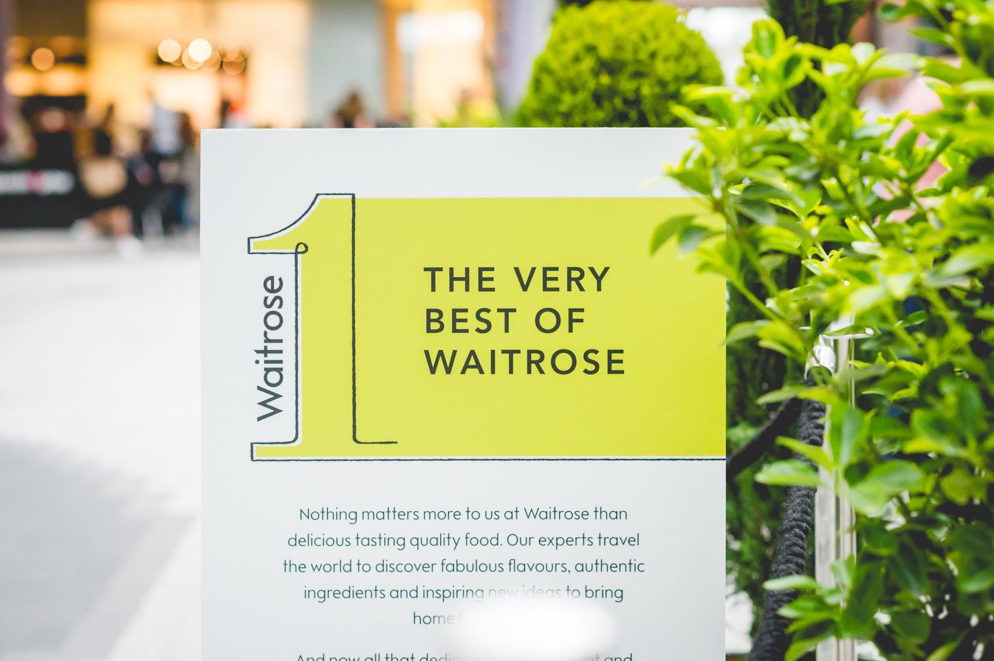 Ampersand Events | Create Brings Waitrose to Westfield - Ampersand Events